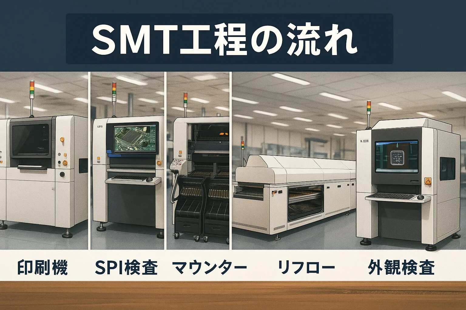 初心者向け！SMT表面実装工程の全ステップを図解で解説 - 製造業の現場力とマネジメント